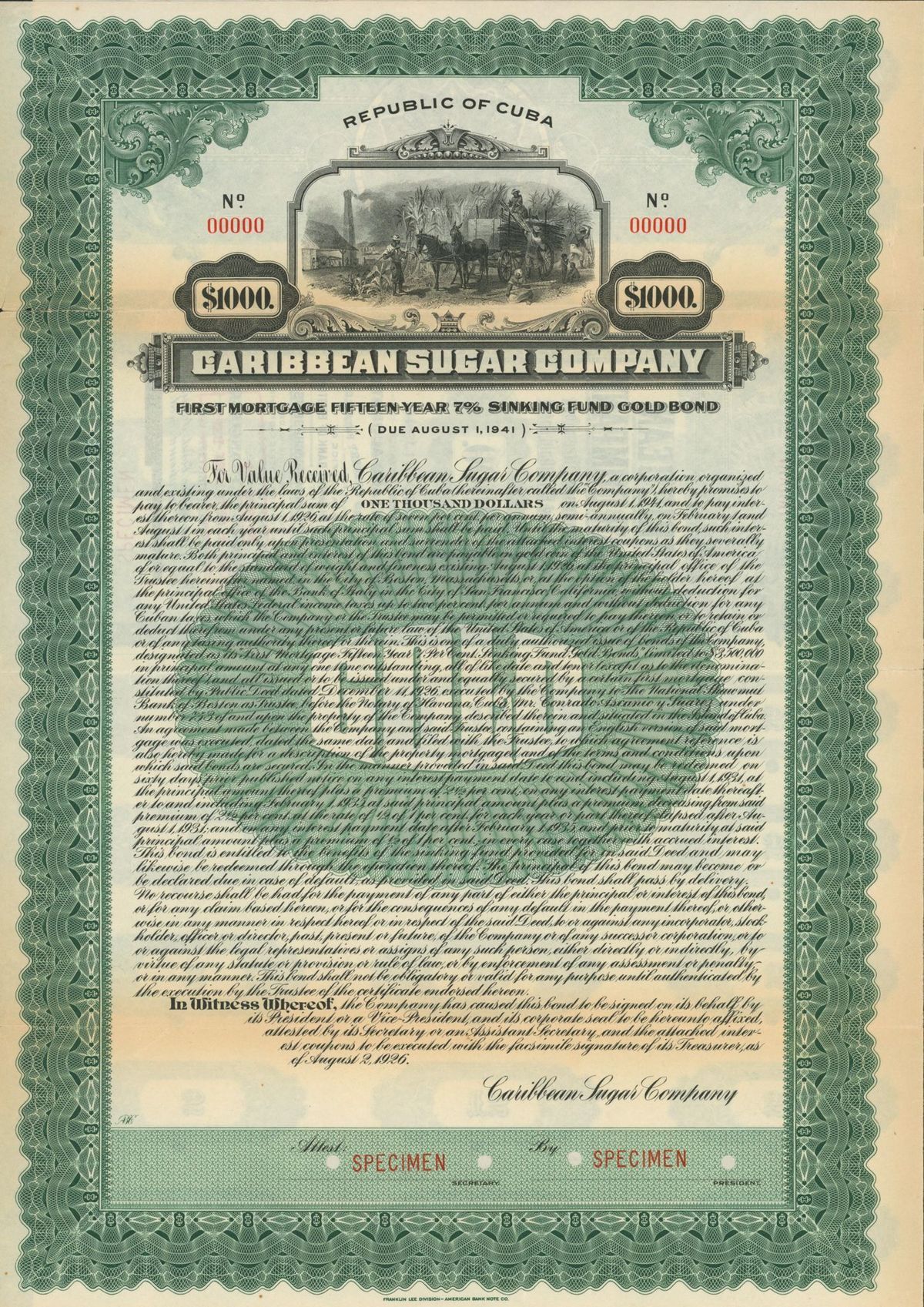 Caribbean Sugar Company | Museum Fraikin